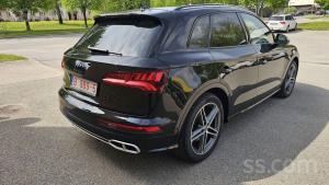 Black Audi Q5 2017 in Limbazi, with an engine capacity of 3.00 L and mileage of 197 thousand km for 28900 €, photo 5 on AUTOMOTO.COM.LV