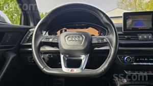 Black Audi Q5 2017 in Limbazi, with an engine capacity of 3.00 L and mileage of 197 thousand km for 28900 €, photo 16 on AUTOMOTO.COM.LV
