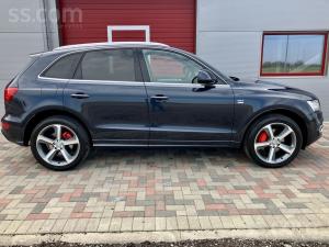 Black Audi Q5 2017 in Talsi, with an engine capacity of 3.00 L and mileage of 252 thousand km for 18999 €, photo 2 on AUTOMOTO.COM.LV
