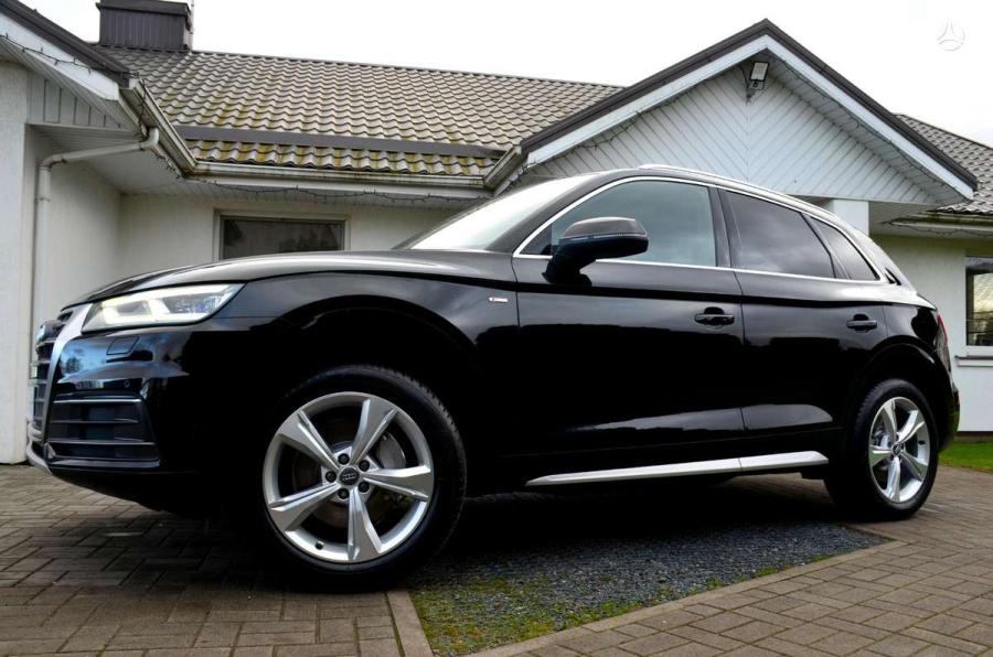 Black Audi Q5 2017 in Kaunas, with an engine capacity of 2.00 L and mileage of 233 thousand km for 22350 €, photo 10 on AUTOMOTO.COM.LV
