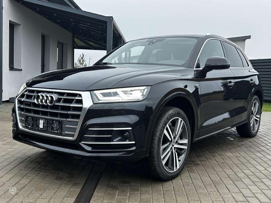 Melns Audi Q5 2017 Utena, ar dzinēja tilpumu 1.97 L un nobraukumu 179 tūkst. km par 23600 €, foto 7 vietnē AUTOMOTO.COM.LV