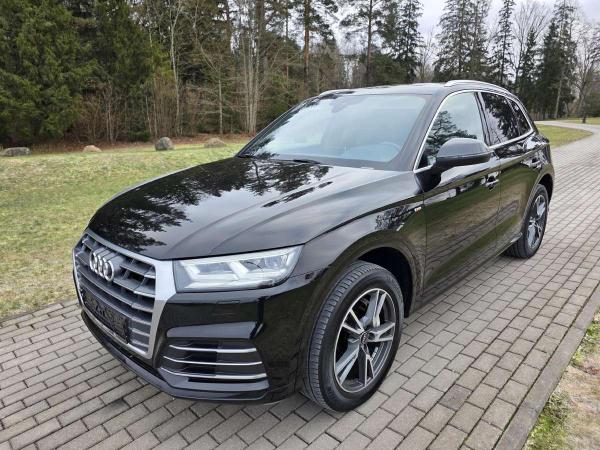 Black Audi Q5 2017 in Telschi, with an engine capacity of 1.98 L and mileage of 218 thousand km for 18800 €, photo 1 on AUTOMOTO.COM.LV