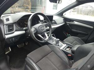 Black Audi Q5 2017 in Kaunas, with an engine capacity of 2.00 L and mileage of 237 thousand km for 14800 €, photo 16 on AUTOMOTO.COM.LV