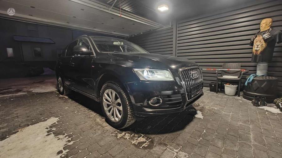 Black Audi Q5 2017 in Vilnius, with an engine capacity of 2.00 L and mileage of 170 thousand km for 13780 €, photo 1 on AUTOMOTO.COM.LV