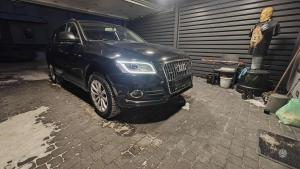 Black Audi Q5 2017 in Vilnius, with an engine capacity of 2.00 L and mileage of 170 thousand km for 13780 €, photo 6 on AUTOMOTO.COM.LV