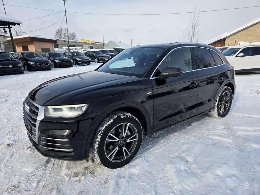 Melns Audi Q5 2017 Telšiai, ar dzinēja tilpumu 1.98 L un nobraukumu 219 tūkst. km par 19500 €, foto 7 vietnē AUTOMOTO.COM.LV