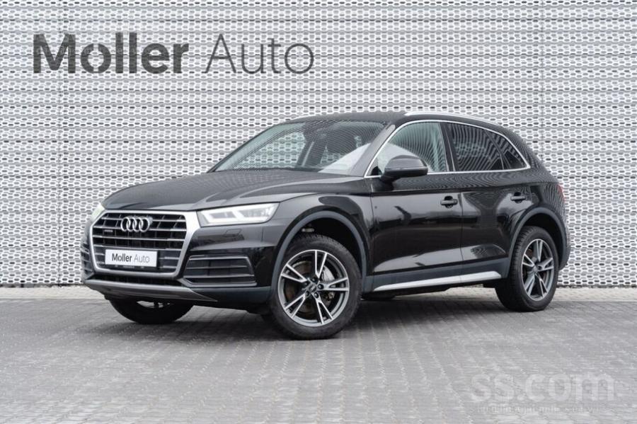 Black Audi Q5 2017 in Riga, with an engine capacity of 2.00 L and mileage of 204 thousand km for 21600 €, photo 1 on AUTOMOTO.COM.LV
