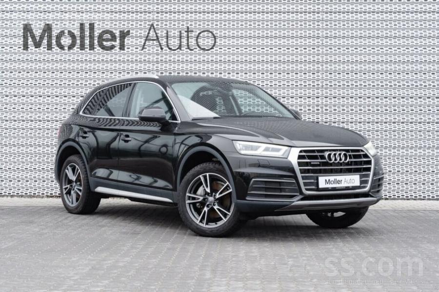 Black Audi Q5 2017 in Riga, with an engine capacity of 2.00 L and mileage of 204 thousand km for 21600 €, photo 2 on AUTOMOTO.COM.LV