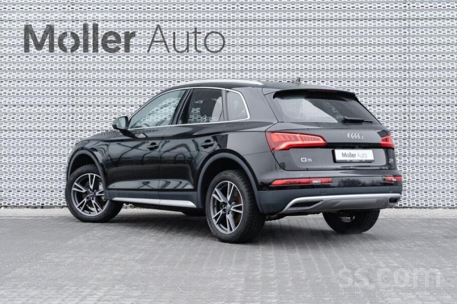 Black Audi Q5 2017 in Riga, with an engine capacity of 2.00 L and mileage of 204 thousand km for 21600 €, photo 3 on AUTOMOTO.COM.LV
