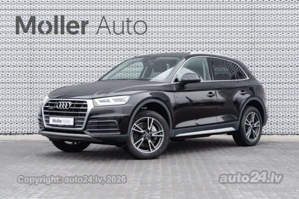 Black Audi Q5 2017 in Riga, with an engine capacity of 2.00 L and mileage of 204 thousand km for 21200 €, photo 1 on AUTOMOTO.COM.LV