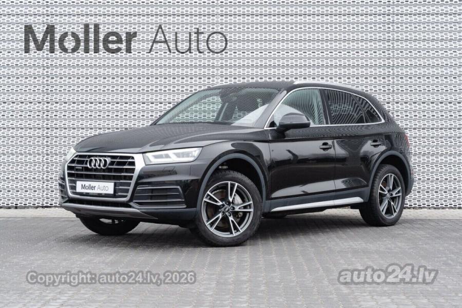 Black Audi Q5 2017 in Riga, with an engine capacity of 2.00 L and mileage of 204 thousand km for 21200 €, photo 1 on AUTOMOTO.COM.LV