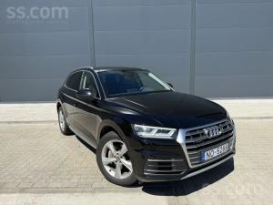 Melns Audi Q5 2017 Rīga, ar dzinēja tilpumu 2.00 L un nobraukumu 116 tūkst. km par 21900 €, foto  vietnē AUTOMOTO.COM.LV