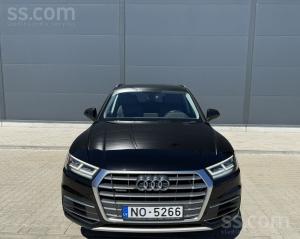 Black Audi Q5 2017 in Riga, with an engine capacity of 2.00 L and mileage of 116 thousand km for 21900 €, photo 3 on AUTOMOTO.COM.LV