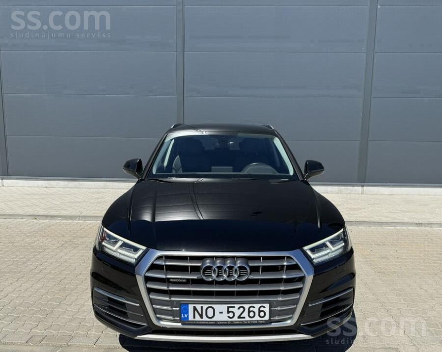Black Audi Q5 2017 in Riga, with an engine capacity of 2.00 L and mileage of 116 thousand km for 21900 €, photo 3 on AUTOMOTO.COM.LV
