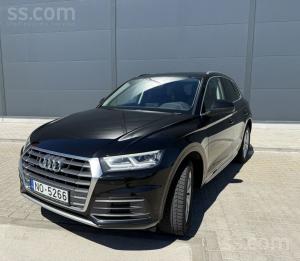 Black Audi Q5 2017 in Riga, with an engine capacity of 2.00 L and mileage of 116 thousand km for 21900 €, photo 4 on AUTOMOTO.COM.LV
