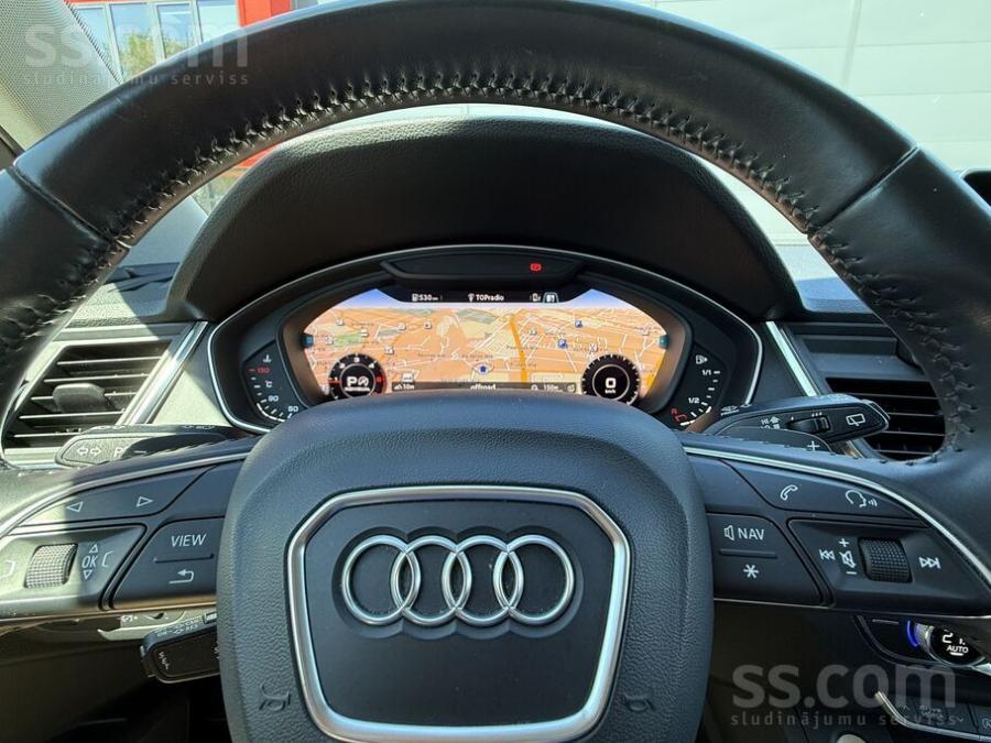 Black Audi Q5 2017 in Riga, with an engine capacity of 2.00 L and mileage of 116 thousand km for 21900 €, photo 8 on AUTOMOTO.COM.LV