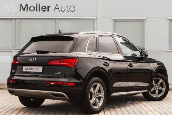 Black Audi Q5 2017 in Ventspils, with an engine capacity of 2.00 L and mileage of 260 thousand km for 17850 €, photo 5 on AUTOMOTO.COM.LV