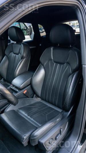 Black Audi Q5 2017 in Riga, with an engine capacity of 2.00 L and mileage of 255 thousand km for 16990 €, photo 26 on AUTOMOTO.COM.LV