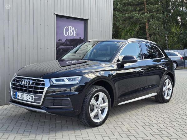 Melns Audi Q5 2017 Tauragė, ar dzinēja tilpumu 1.97 L un nobraukumu 138 tūkst. km par 19500 €, foto 1 vietnē AUTOMOTO.COM.LV