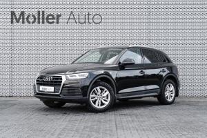 Melns Audi Q5 2017 Mārupe, ar dzinēja tilpumu 2.00 L un nobraukumu 127 tūkst. km par 24850 €, foto  vietnē AUTOMOTO.COM.LV