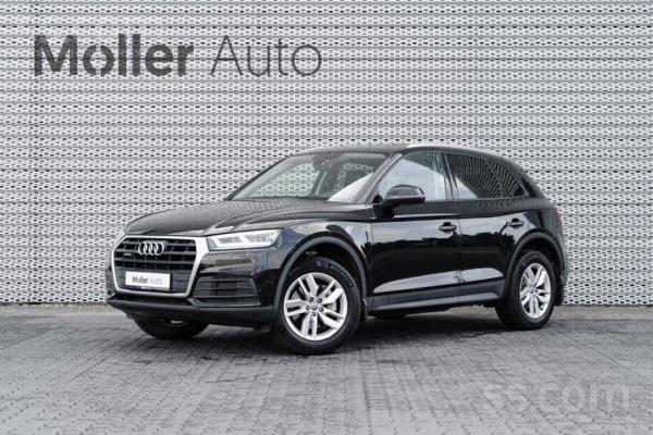 Black Audi Q5 2017 in Riga, with an engine capacity of 2.00 L and mileage of 127 thousand km for 24850 €, photo 1 on AUTOMOTO.COM.LV