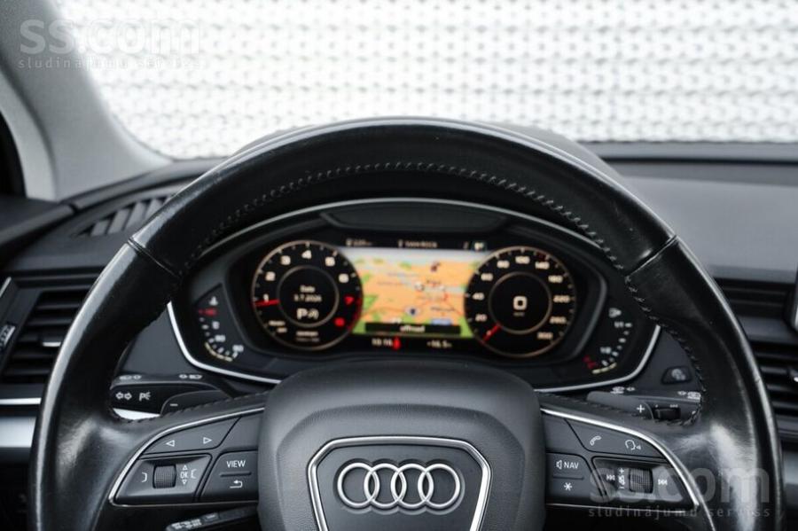 Black Audi Q5 2017 in Riga, with an engine capacity of 2.00 L and mileage of 127 thousand km for 24850 €, photo 14 on AUTOMOTO.COM.LV