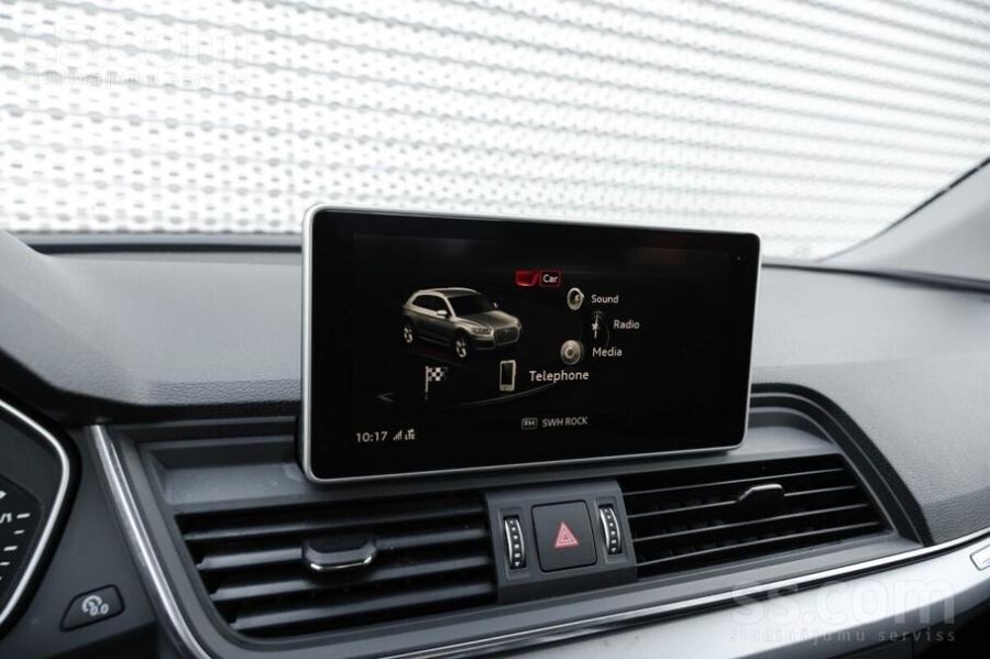 Black Audi Q5 2017 in Riga, with an engine capacity of 2.00 L and mileage of 127 thousand km for 24850 €, photo 15 on AUTOMOTO.COM.LV