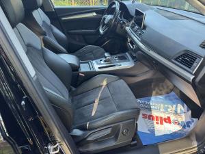 Black Audi Q5 2017 in Vilnius, with an engine capacity of 1.97 L and mileage of 293 thousand km for 17700 €, photo 14 on AUTOMOTO.COM.LV