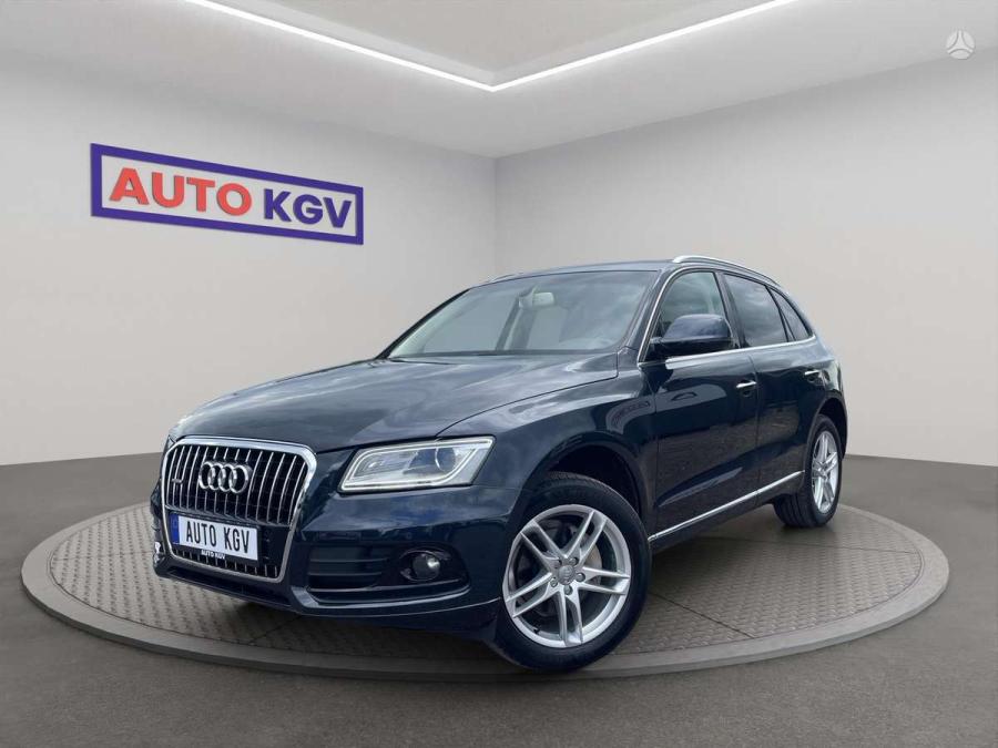 Black Audi Q5 2017 in Vilnius, with an engine capacity of 2.00 L and mileage of 125 thousand km for 16999 €, photo 1 on AUTOMOTO.COM.LV