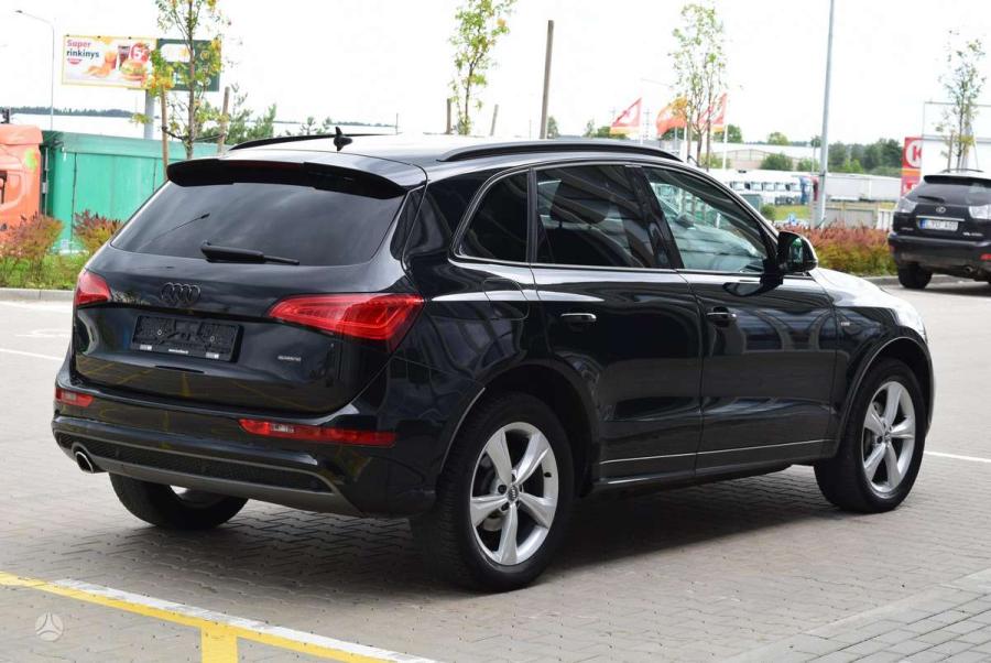 Melns Audi Q5 2017 Viļņa, ar dzinēja tilpumu 1.97 L un nobraukumu 313 tūkst. km par 13950 €, foto 6 vietnē AUTOMOTO.COM.LV