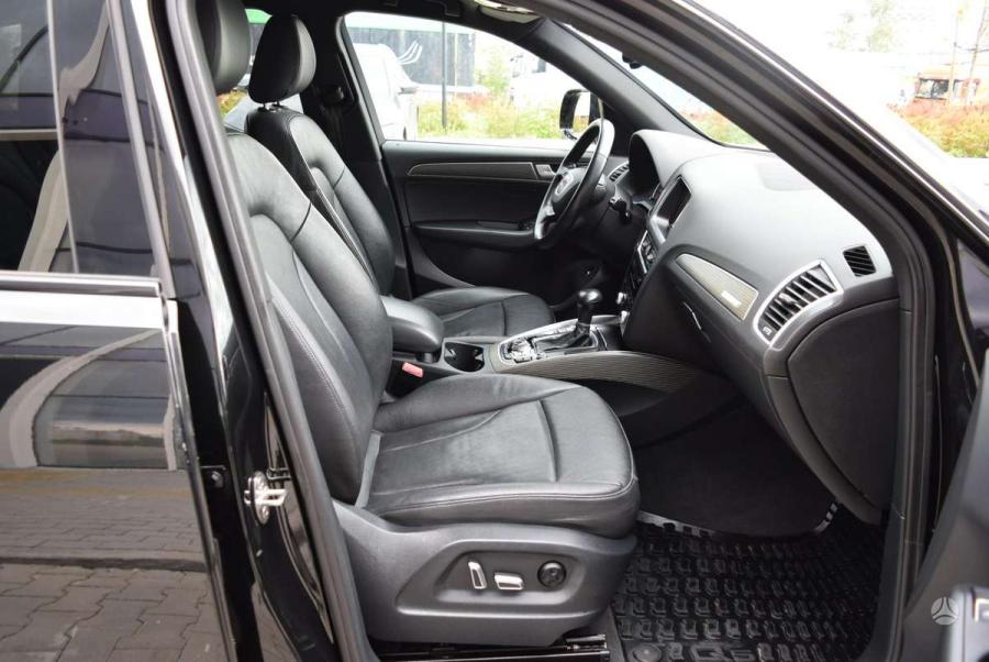 Melns Audi Q5 2017 Viļņa, ar dzinēja tilpumu 1.97 L un nobraukumu 313 tūkst. km par 13950 €, foto 10 vietnē AUTOMOTO.COM.LV