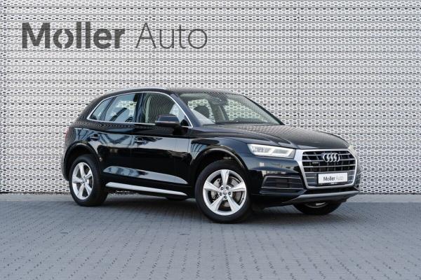 Black Audi Q5 2017 in Marupe, with an engine capacity of 2.00 L and mileage of 222 thousand km for 17950 €, photo 2 on AUTOMOTO.COM.LV