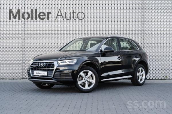 Черный Ауди Ку 5 2017 в Рига, объемом двигателя 2.00 л и пробегом 222 тыс. км за 17950 €, фото 1 на AUTOMOTO.COM.LV