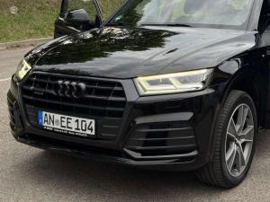 Black Audi Q5 2017 in Jonava, with an engine capacity of 2.00 L and mileage of 177 thousand km for 20999 €, photo 19 on AUTOMOTO.COM.LV
