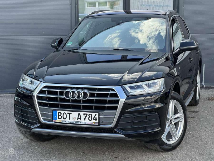 Black Audi Q5 2017 in Jonava, with an engine capacity of 2.00 L and mileage of 270 thousand km for 19299 €, photo 1 on AUTOMOTO.COM.LV