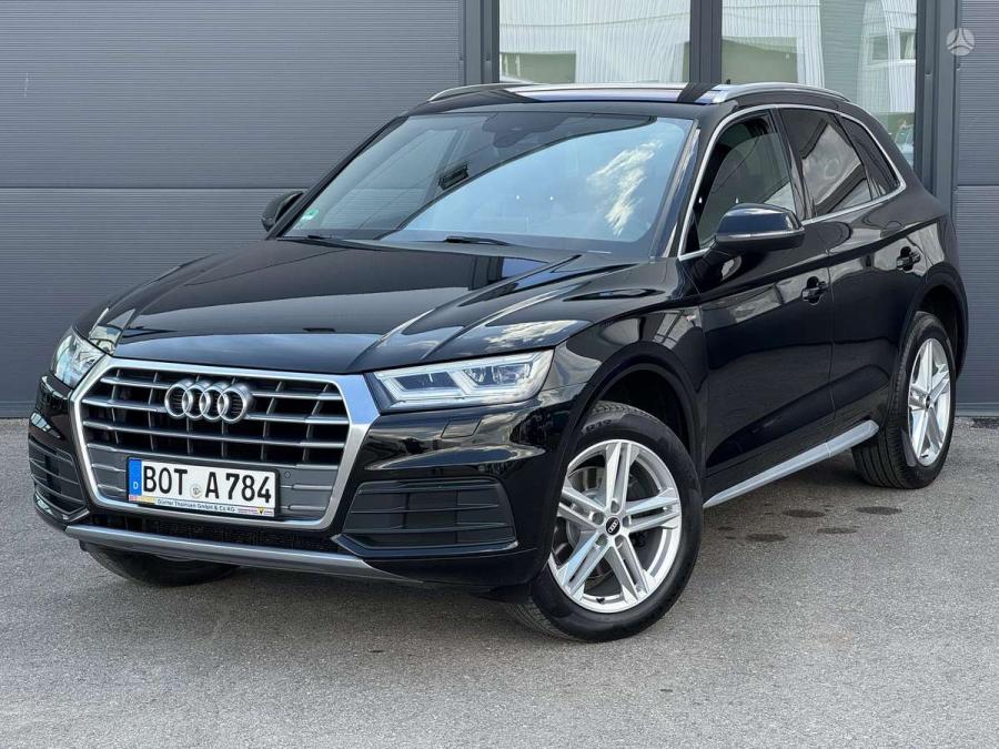 Black Audi Q5 2017 in Jonava, with an engine capacity of 2.00 L and mileage of 270 thousand km for 19299 €, photo 4 on AUTOMOTO.COM.LV