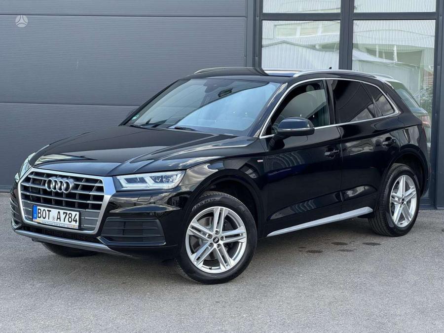 Black Audi Q5 2017 in Jonava, with an engine capacity of 2.00 L and mileage of 270 thousand km for 19299 €, photo 5 on AUTOMOTO.COM.LV