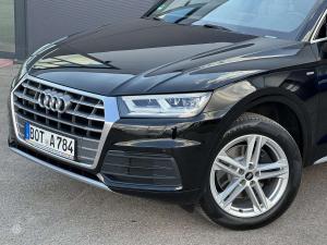 Black Audi Q5 2017 in Jonava, with an engine capacity of 2.00 L and mileage of 270 thousand km for 19299 €, photo 6 on AUTOMOTO.COM.LV