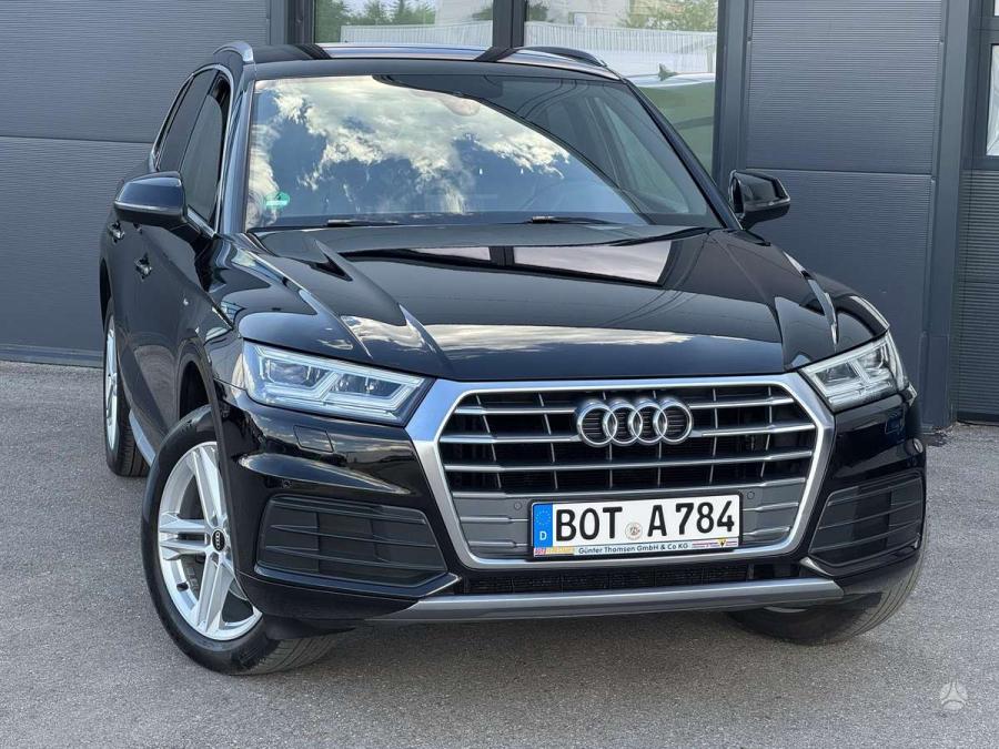 Black Audi Q5 2017 in Jonava, with an engine capacity of 2.00 L and mileage of 270 thousand km for 19299 €, photo 15 on AUTOMOTO.COM.LV
