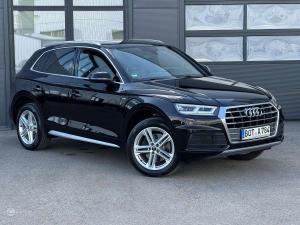 Black Audi Q5 2017 in Jonava, with an engine capacity of 2.00 L and mileage of 270 thousand km for 19299 €, photo 17 on AUTOMOTO.COM.LV