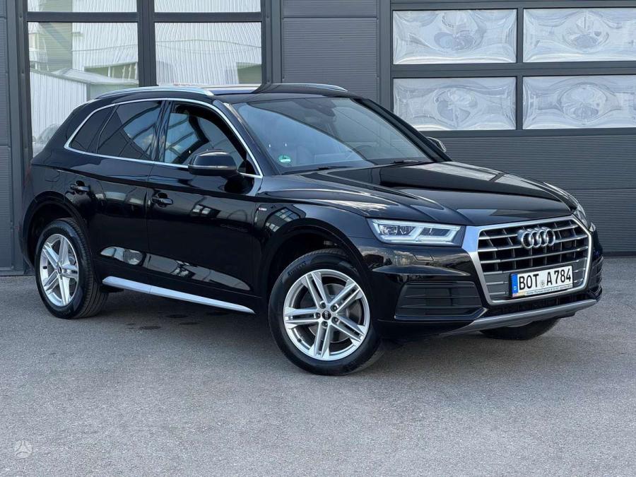 Black Audi Q5 2017 in Jonava, with an engine capacity of 2.00 L and mileage of 270 thousand km for 19299 €, photo 17 on AUTOMOTO.COM.LV