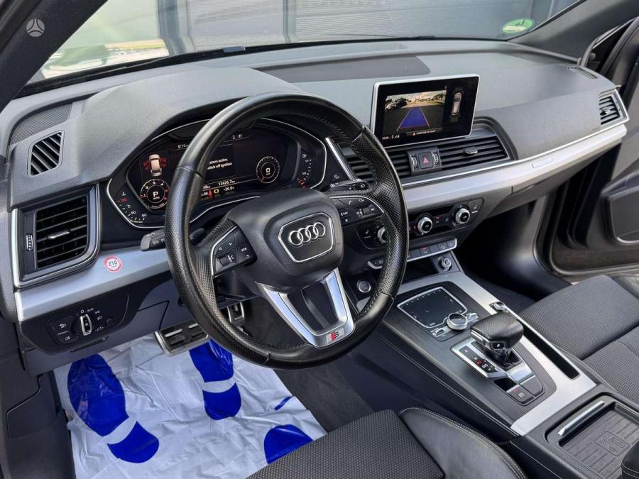 Black Audi Q5 2017 in Jonava, with an engine capacity of 2.00 L and mileage of 270 thousand km for 19299 €, photo 40 on AUTOMOTO.COM.LV
