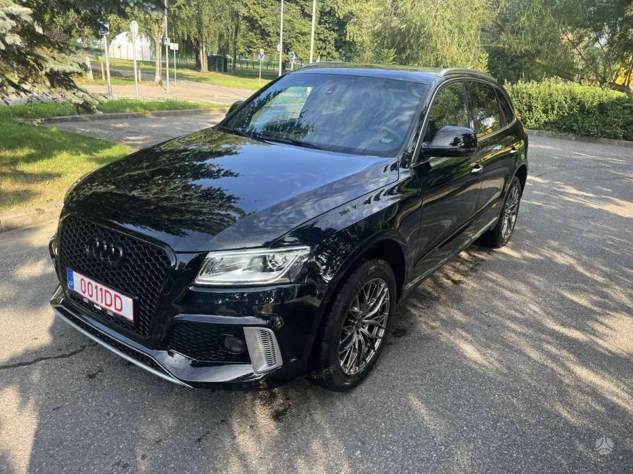 Black Audi Q5 2017 in Klaipeda, with an engine capacity of 1.98 L and mileage of 132 thousand km for 17000 €, photo 1 on AUTOMOTO.COM.LV