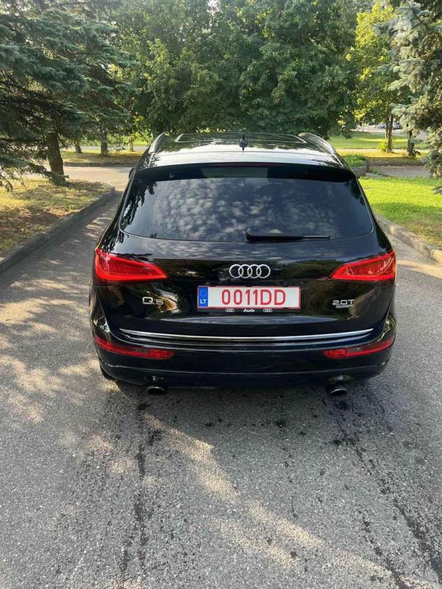 Black Audi Q5 2017 in Klaipeda, with an engine capacity of 1.98 L and mileage of 132 thousand km for 17000 €, photo 7 on AUTOMOTO.COM.LV