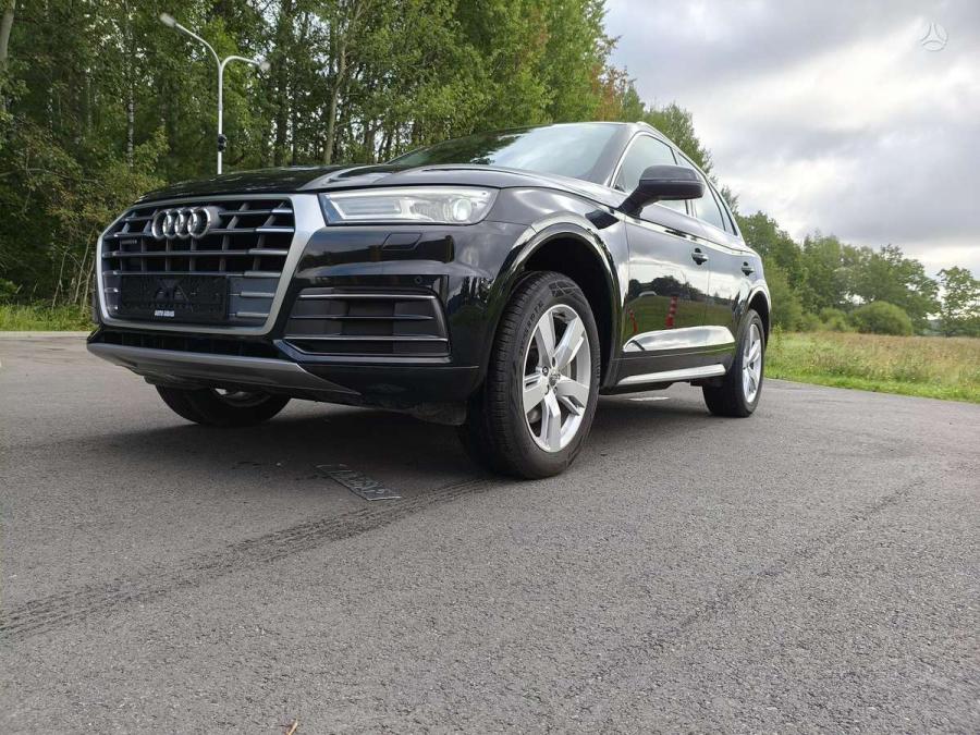 Melns Audi Q5 2017 Kauņa, ar dzinēja tilpumu 1.97 L un nobraukumu 199 tūkst. km par 19000 €, foto 1 vietnē AUTOMOTO.COM.LV