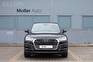 Black Audi Q5 2018 in Ventspils, with an engine capacity of 2.00 L and mileage of 317 thousand km for 18850 €, photo 8 on AUTOMOTO.COM.LV