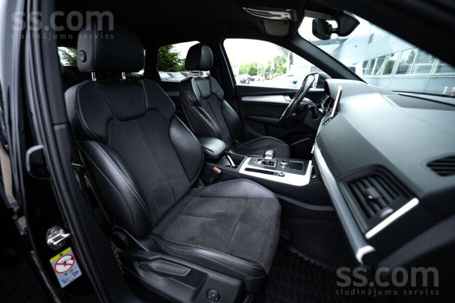 Black Audi Q5 2018 in Ventspils, with an engine capacity of 2.00 L and mileage of 317 thousand km for 18850 €, photo 30 on AUTOMOTO.COM.LV