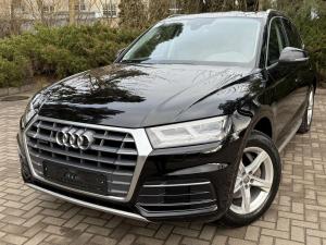 Black Audi Q5 2018 in Prienai, with an engine capacity of 2.00 L and mileage of 217 thousand km for 18950 €, photo 2 on AUTOMOTO.COM.LV