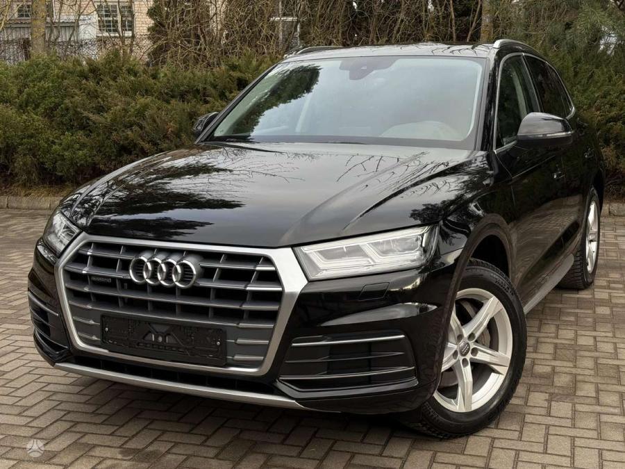 Black Audi Q5 2018 in Prienai, with an engine capacity of 2.00 L and mileage of 217 thousand km for 18950 €, photo 4 on AUTOMOTO.COM.LV