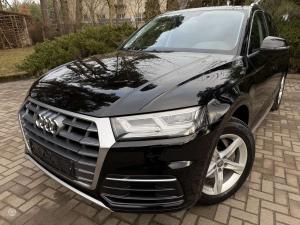 Black Audi Q5 2018 in Prienai, with an engine capacity of 2.00 L and mileage of 217 thousand km for 18950 €, photo 5 on AUTOMOTO.COM.LV